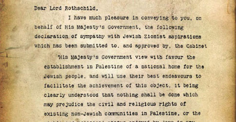Balfour Declaration: The Israel Forever Foundation