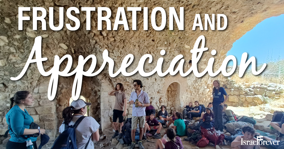 Frustration and Appreciation: The Israel Forever Foundation