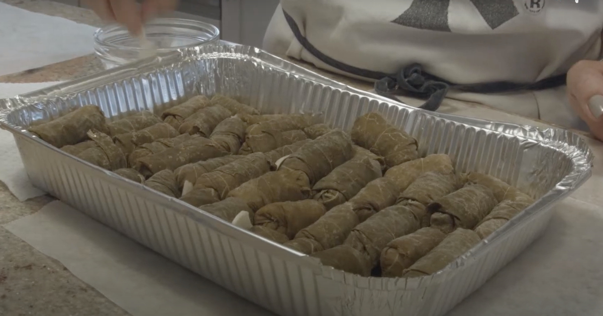 Yebreh Stuffed Grape Leaves: The Israel Forever Foundation